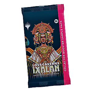Magic: The Gathering The Lost Caverns of Ixalan Commander Deck - Veloci-ramp-tor (100-Card Deck, 2-Card Collector Booster Sample Pack + Accessories)
