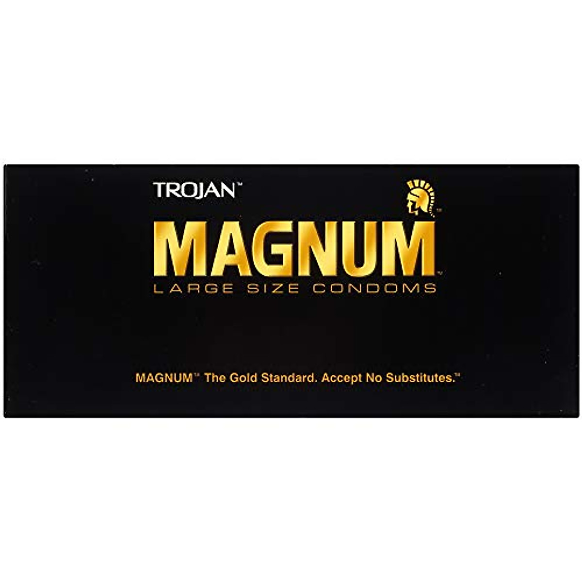 TROJAN Magnum Lubricated Large Condoms, Comfortable and Smooth Lubricated Condoms for Men, America’s Number One Condom, 36 Count Pack