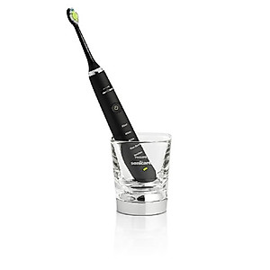 Philips Sonicare DiamondClean Sonic Electric Rechargeable Toothbrush, Black, HX9352/04