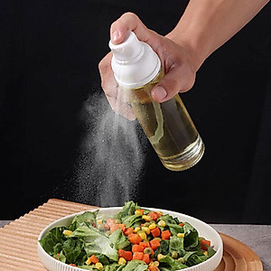 CALLARON Spray Can Oil Dispenser Olive Oil Spray Bottle Glass Spray Bottles Spray Bottle for Oil Cooking Oil Spray Bottle Oil Holder Oil Bottles for Kitchen Cooking Gadgets Olive Oil Mister