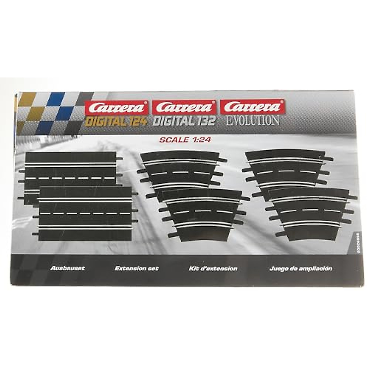 Carrera Of America Digital/Evolution Extension Set, 6-Piece