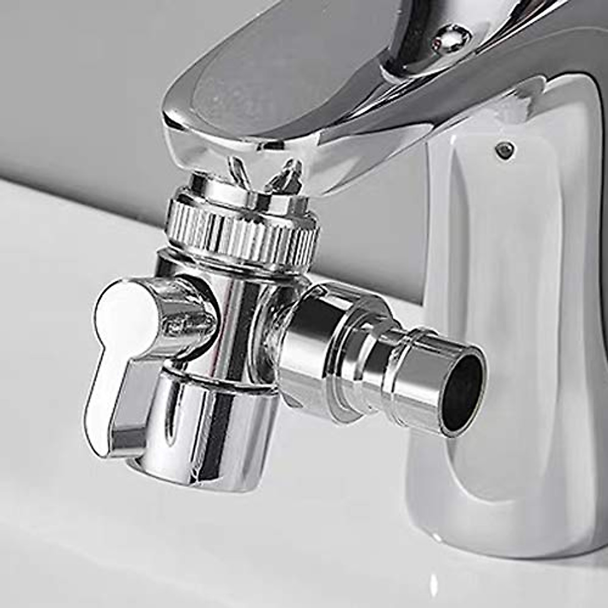 MissMin faucet to shower hose diverter to Dishwasher Snap,aerator quick connect to hand bidet and shower,for bathroom/kitchen sink