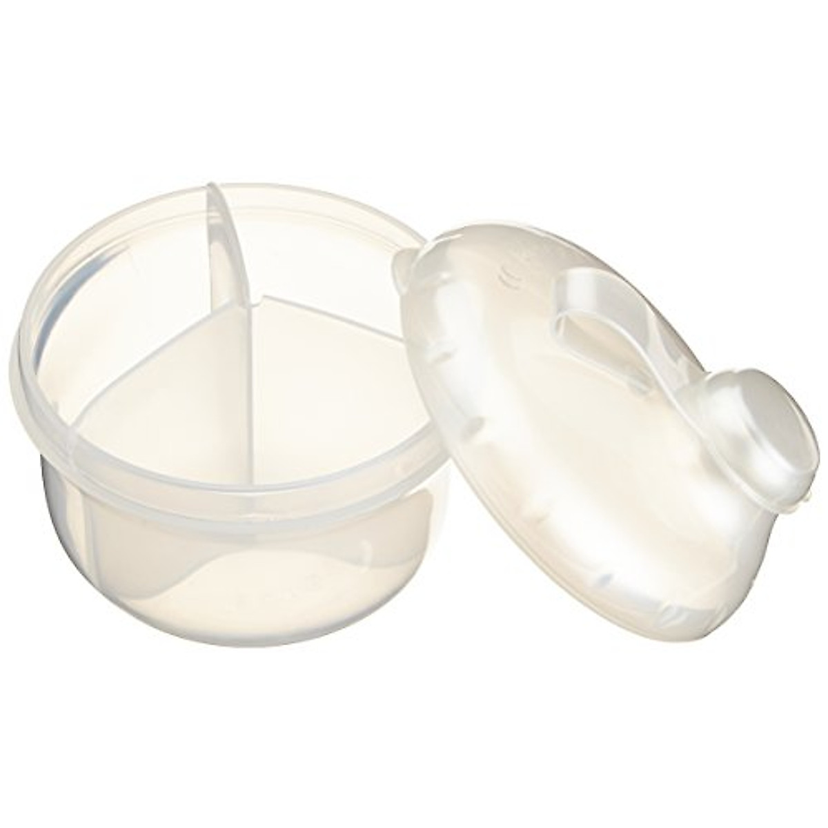 Nuby Milk Powder Dispenser, Colors May Vary, 3 Compartments