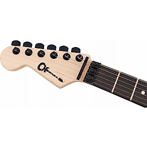 Charvel Pro-Mod San Dimas Style 1 HH FR Sassafras Left-handed Electric Guitar - Satin Black