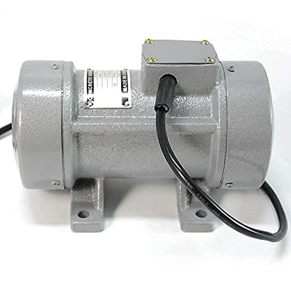 Nisorpa 280W Concrete Vibrator Motor Concrete Vibrator for Concrete Vibrating Table Concrete Vibrator Vibration Motor 110V 60HZ 2840rpm with US Plug and 5.9fts Power Cable