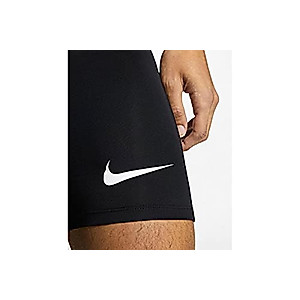 Nike Men's Shorts Pro (Medium, Black/White)