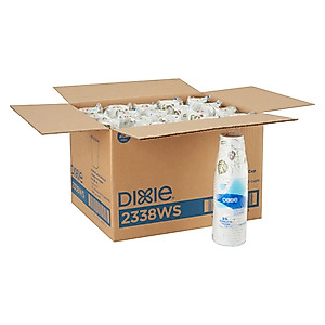 Disposable Hot Cup,8 oz.,White,PK500