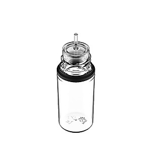 Chubby Gorilla 30ML v3 Stubby Unicorn Bottle Clear Bottle with Black Cap - (5pack)