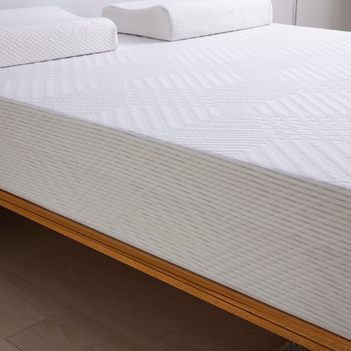 TMEOSK Full Size Mattress, 10inch Full Gel Memory Foam Mattress for Cool Sleep & Pressure Relief, Medium Firm Mattress in a Box, CertiPUR-US Certified (Full)