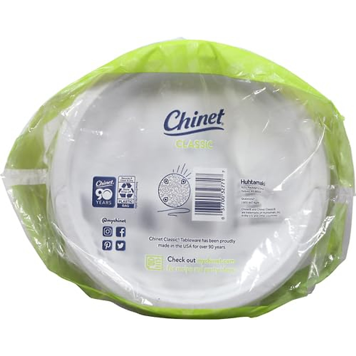Chinet 10 3/8 Dinner Plate 100-count Box