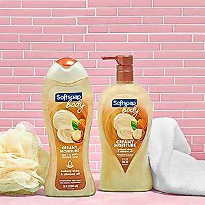 Softsoap Softsoap moisturizing body wash, shea and almond oil - 20 fluid ounce (4 pack), 20 Ounce