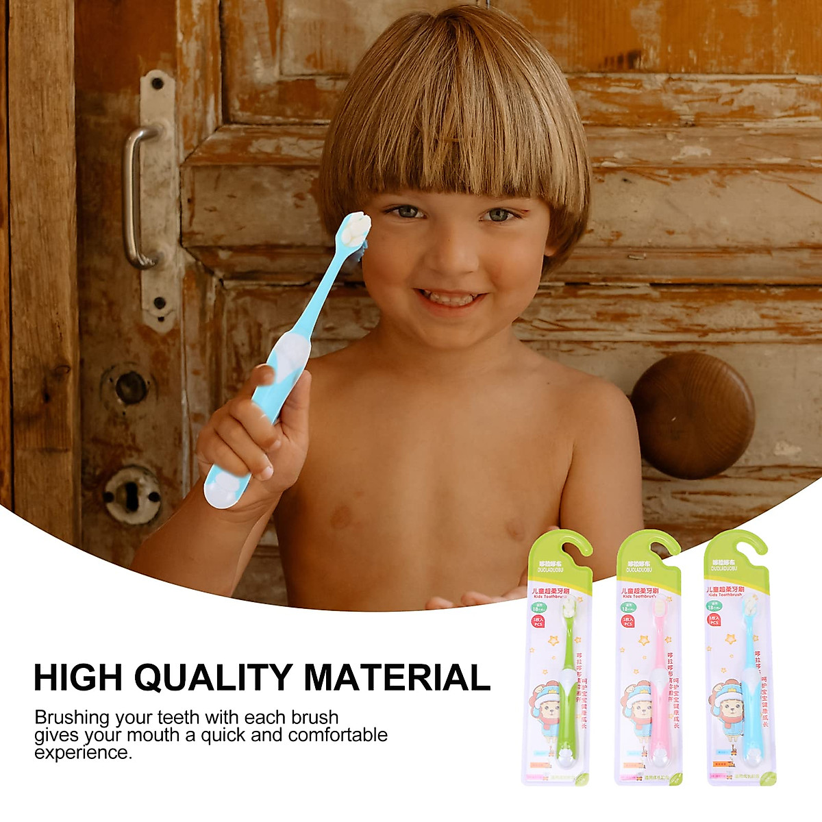 Healifty 3pcs Nursing Brush Girls Tool Bulk Color Boys Mixed Lovely for Bristles Adorable Bristle Teens Toothbrush Toothbrushes Cleaning Teeth Care Soft