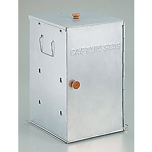 CAPTAIN STAG M-6547 Barbecue Smoker, Advanced Folding Smoker, Smoke Compatible