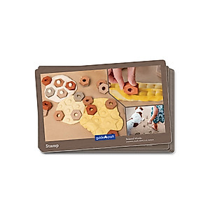 Guidecraft Little Pavers - 60 pc. Set: Block Builders Set for Construction and Stacking