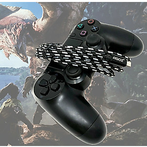 AGOZ PS4 Micro USB Charger Cable, Braided Heavy Duty Micro USB Fast Charger Cable Charging Cord for Sony PlayStation 4 Slim PS4 Dualshock 4 Controller and Xbox One Controller (4ft)