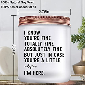 Thinking of You Gifts for Women Men Get Well Soon Candle After Surgery Cancer Divorce Encouragement Sympathy Feel Better Cheer Up Gifts