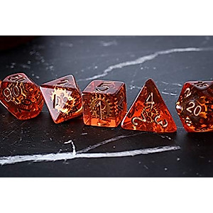Steampunk Gear DND Dice Set for Dungeons and Dragons Gifts, D&D, D and D, Pathfinder, Accessories, D20, Polyhedral, Resin Dice, Metal, Dice Tray, Tower, Bag, Box