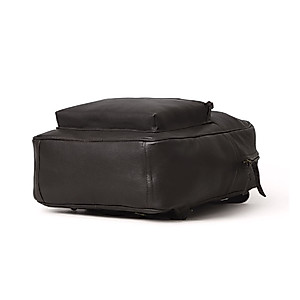 ADYAN Leather Backpack Bag for Men and Women (Brown)