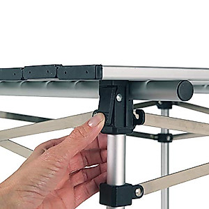 Coleman Outdoor Folding Table | Ultra Compact Aluminum Camping Table, White