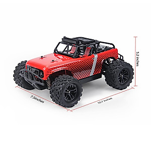 BESWIT 1:18 RC Cars, 40 KM/H Fast Off Road Remote Control Car, 4WD All Terrain High Speed RC Truck for Adult Kids