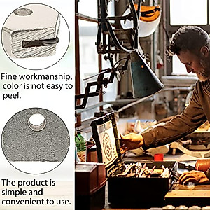 Scicalife 3pcs Glass Cutter Tool Replacement Heads Alloy Cutter Blades Glass Bottle Cutting Accessories for Cutter Stained Glass Tiles Mirror Silver