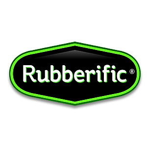 Rubberific Dual Sided Rubber Paver Tile - 16" X 16" X 3/4" (Gray, 1 Tile)