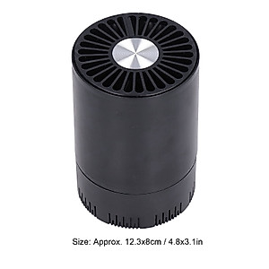 Table air purifier, ultra-quiet mini portable air purifier for children black