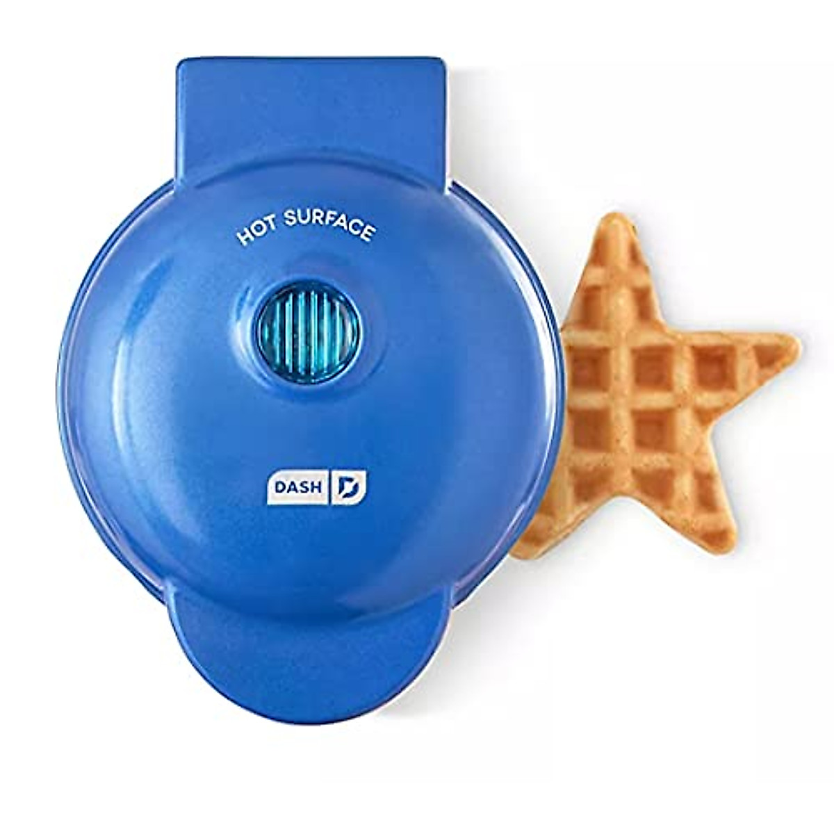 Dash Star Mini Waffle Maker in Navy Blue