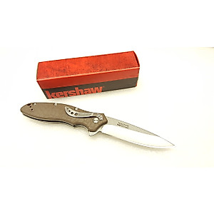 Kershaw OSO Sweet Folding Pocket Knife Stonewash Plain Blade, Olive Drab - 1830ODSW