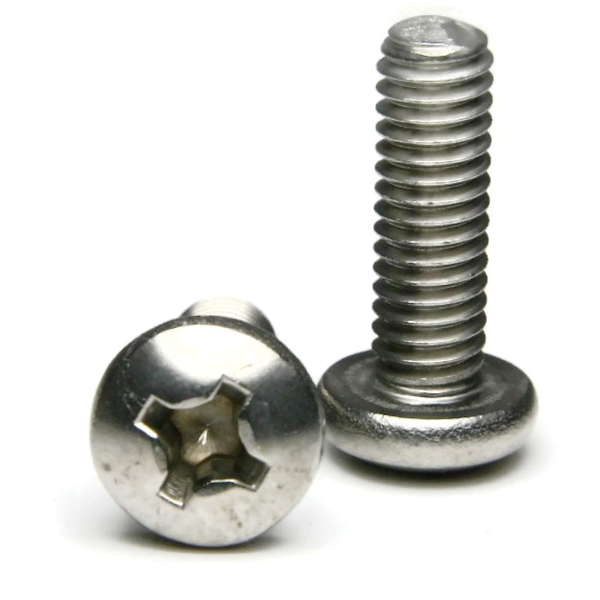 Phillips Pan Head Machine Screw 18-8 Stainless Steel - #3-48 x 1/8" Qty-250