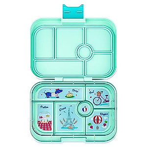 Yumbox Original Leakproof Bento Lunch Box Container for Kids (Serene Aqua)