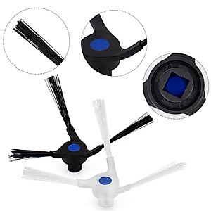 16PCS Replacement Parts HEPA Filter Dust Bag for Ecovacs Deebot X2, X2 Omni, X2pro, DEX86 Vacuum Cleaner Spare Parts, 4 Side Brush, 4 Hepa Filters, 4 Mop Pads, 4 Dust Bags