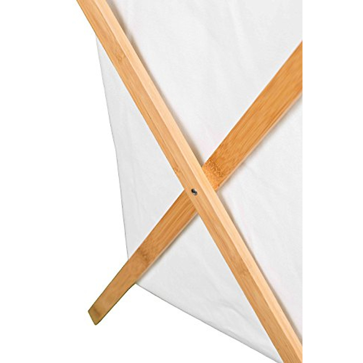 BirdRock Home X Bamboo Hamper - Made of Natural Bamboo - Includes Machine Washable Cotton Canvas Liner - Lightweight for Easy Transportation