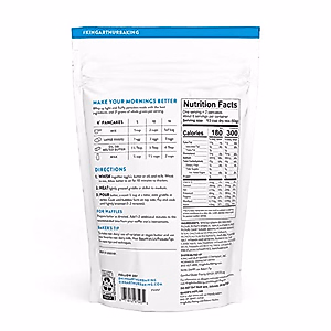 King Arthur Gluten-Free Pancake Mix, Non-GMO Project Verified, Kosher, 15 Ounces, Packaging May Vary