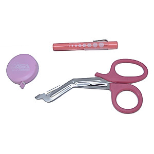 Sprague Rappaport Stethoscope Dual Head Adult + Free Lightweight Storage Case, Multipurpose Sheers, Penlight, Measuring Tape