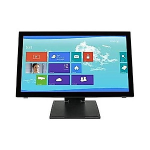 Planar PCT2265 22" Edge LED Touchscreen Monitor, 16:9, 18ms, 1920x1080, 2000:1, 250 Nit, DVI/HDMI/USB/VGA, Speakers, Black 997-7251-00