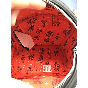 Loungefly Chip N Dale Rescue Rangers AOP Women's Double Strap Shoulder Bag