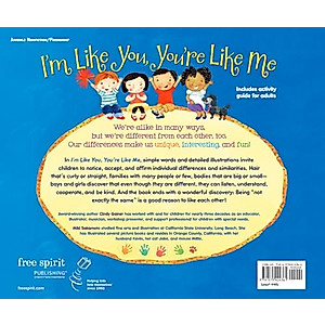 I'm Like You, You're Like Me: A Book About Understanding and Appreciating Each Other