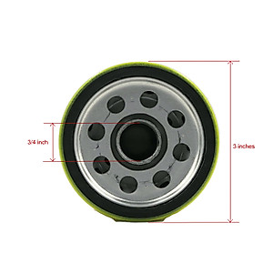 Kohler (2 Pack) 52 050 02-S1 Engine Oil Filter Extra Capacity For M18 - M20, CV11 - CV16, CH11 - CH16, LV560 - LV675, CV460 - CV490