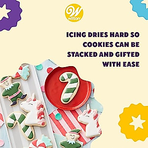 Wilton White Royal Icing Mix Ready to be Mixed With Water, 14 oz.