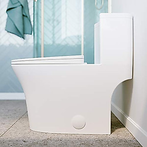 Swiss Madison SM-1T128 Bastille One Piece Elongated Dual Flush Toilet