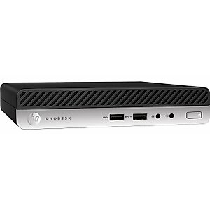HP ProDesk 400 G5 Home & Business Mini Desktop (Intel i5-9500T 6-Core, 16GB RAM, 1TB PCIe SSD, Intel UHD 630, WiFi, Bluetooth, HDMI, USB 3.1, Display Port, Black, Win 10 Pro) (Renewed)