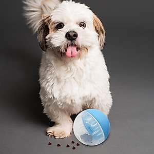 Yustery Indoor Cat Interactive Toy Dog Treat Dispensing Toy Pet Slow Feeding Ball