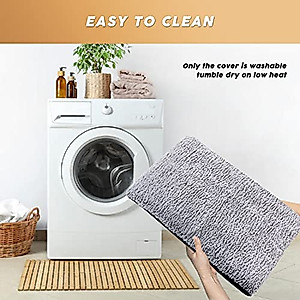 Figopage Pet Heating Pad, Waterproof Electric Heated Pet Pad for Dogs Cats with Washable Cover, Kitten Puppy Heating Pads Indoor for Whelping Box/Pregnant Dogs/Pet Bed/Pet House