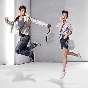 BCHINER Design Carrying Case for Travel and Home Storage Oculus Quest 2 Basic and Official Elite Version VR Gaming Headset and Touch Controllers Accessories