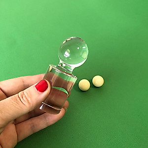 Roulette Marker for Table Wheel- Ball Top Acrylic Win Marker Great Poker Roulette Accessories Chips for Casino Games