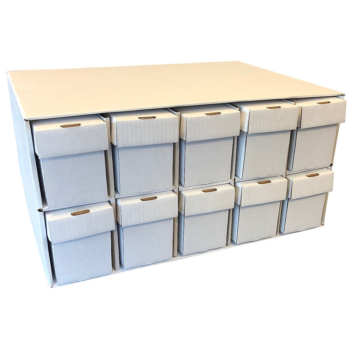 Max Protection Card Penthouse XL Storage Box System - Holds One Touch Magnetic Holders, Toploaders and Card Saver 2.