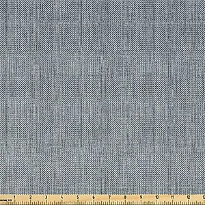 Ambesonne Faux Suede Fabric by The Yard Printed Home Texture, Durable and Washable Fabric for DIY Projects Indoor Outdoor Upholstery Decorative, 2 Yard, Pale Blue Gray