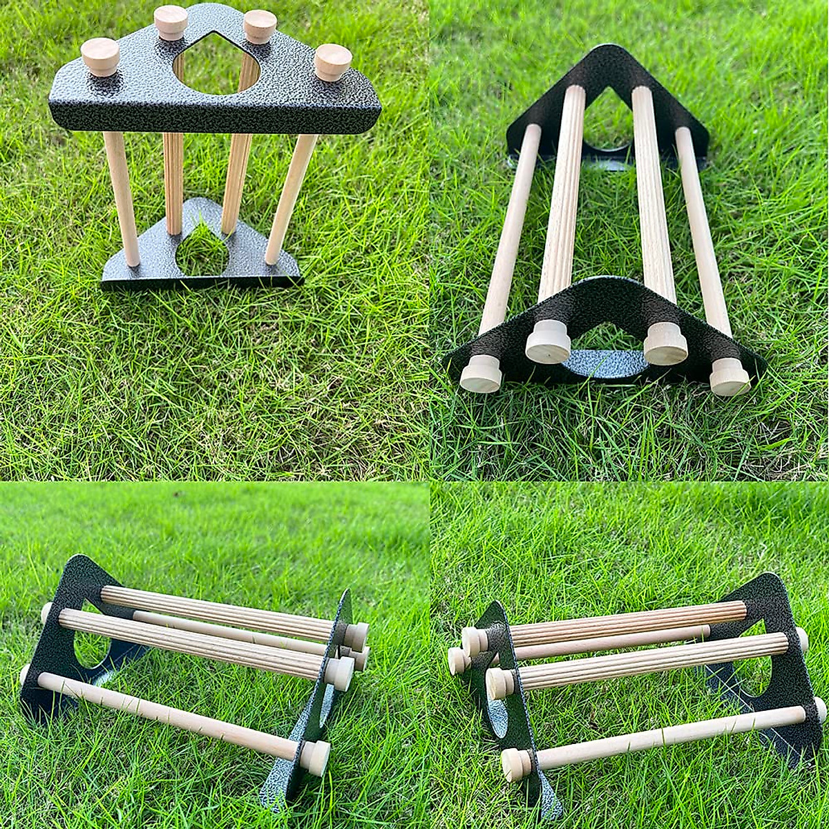 Baby Chick Perch, Durable Natural Wooden Roosting Bar for coop and brooder, Training Chicken Roosting Perches for Mini Baby Chicks, Metal Frame Easy to Assemble and Clean, Fun Toys for Chick