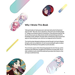 Anime & Manga Digital Coloring Guide: Choose the Colors That Bring Your Drawings to Life! (With Over 1000 Color Combinations)